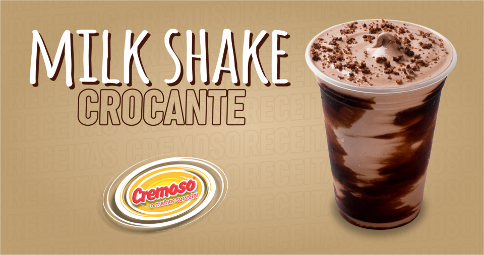 CREMOSO - O melhor sorvete! - BLOG - Milk Shake Crocante